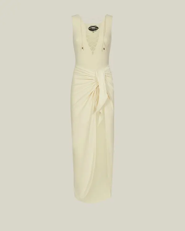 TALLER MARMO Grand Sahara Swimsuit - Ivory