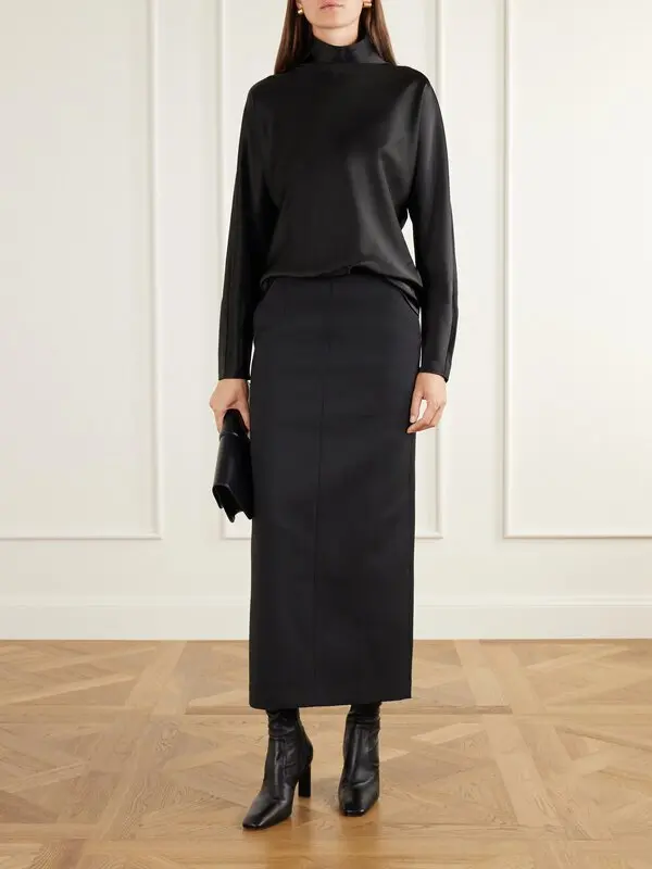 ALMADA Maddy Duchesse Satin Blouse