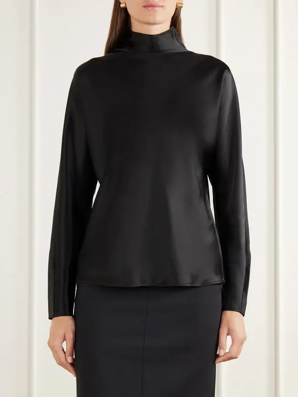 ALMADA Maddy Duchesse Satin Blouse