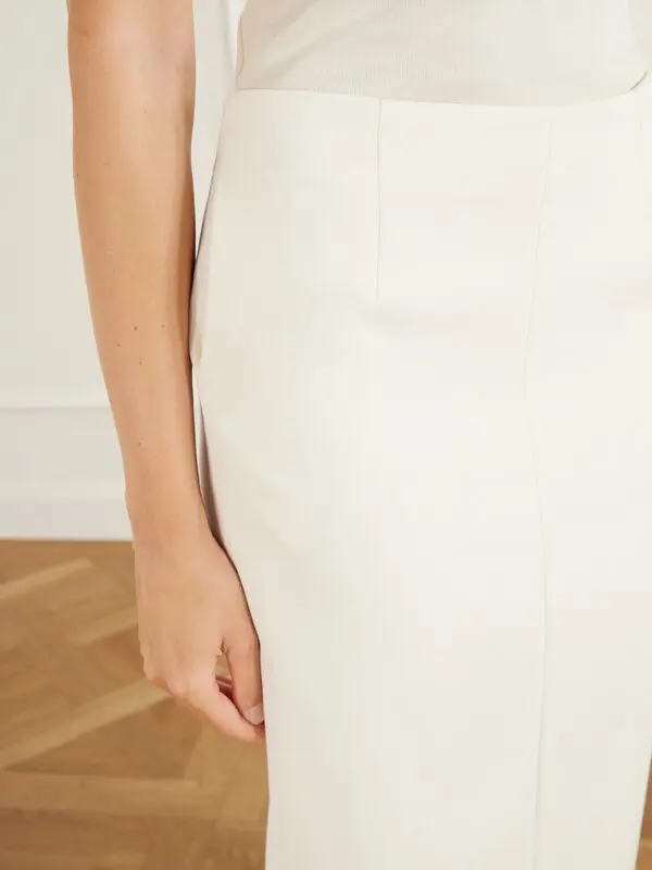ALMADA Bay Crepe Midi Skirt