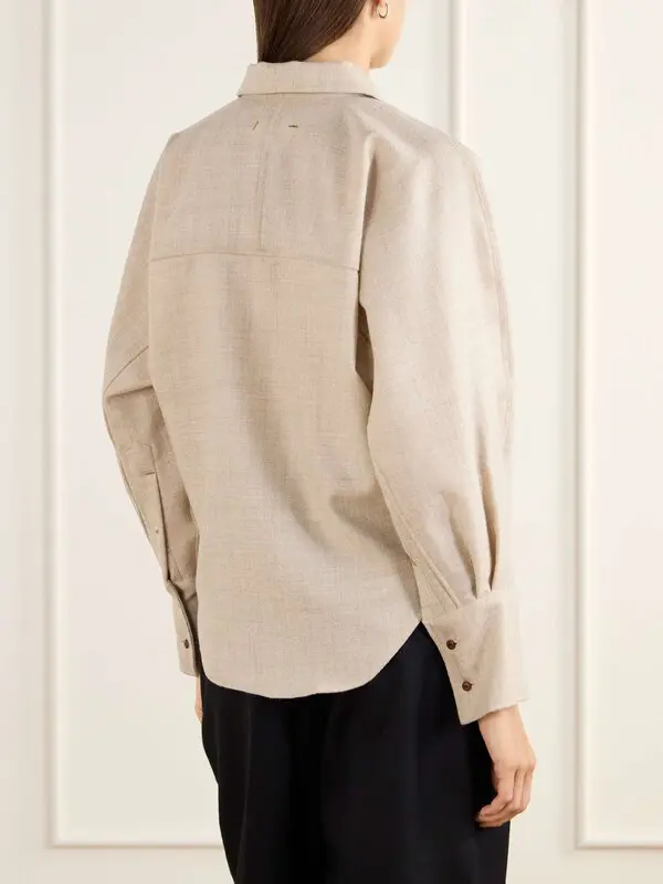 Ossou Ridge Wool Shirt