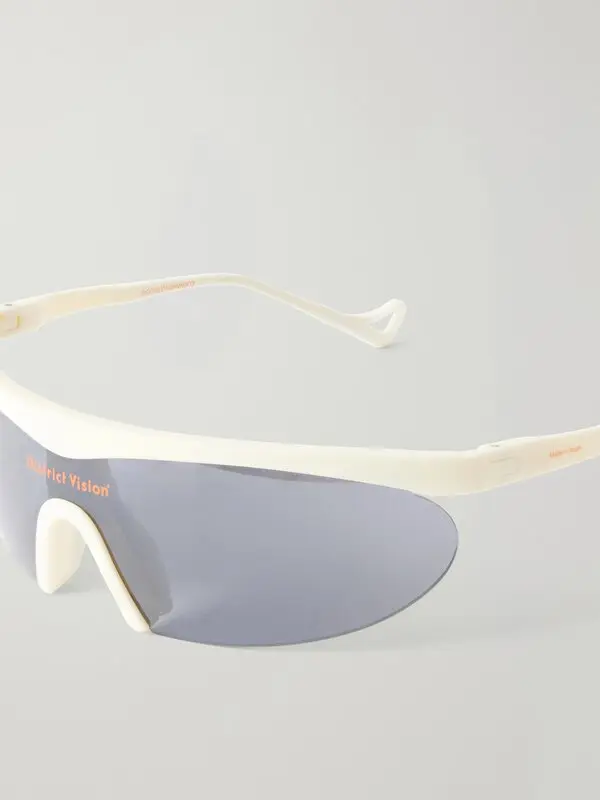 DISTRICT VISION Koharu Semi-rimless D-frame Polycarbonate Sunglasses