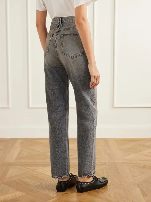 SLVRLAKE London High-rise Straight-leg Jeans