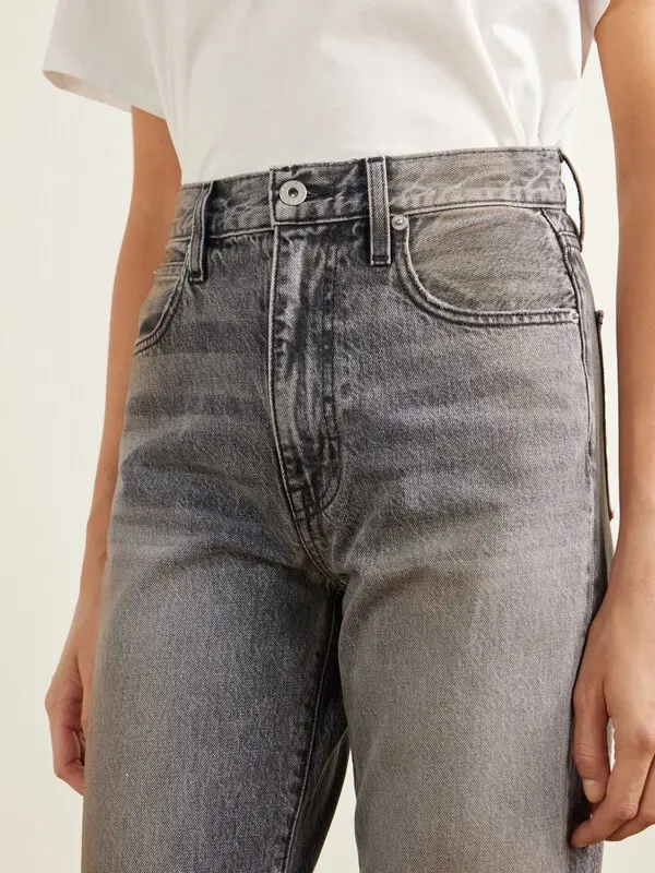 SLVRLAKE London High-rise Straight-leg Jeans
