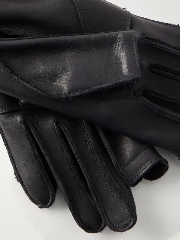 Rick Owens Leather Gloves