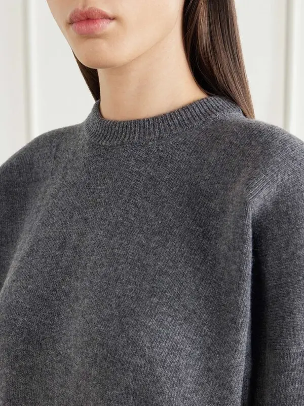 JIL SANDER Padded Wool-blend Sweater