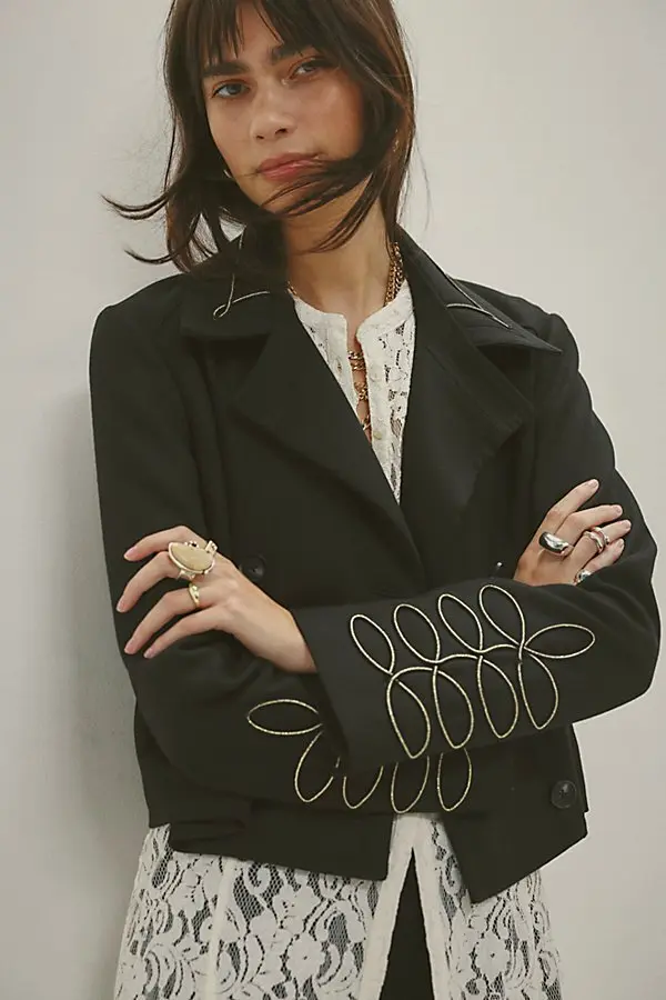 Free People Lazaro Suit Jacket