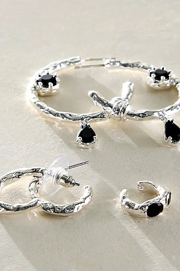 Free People Nina Earring And Cuff Set