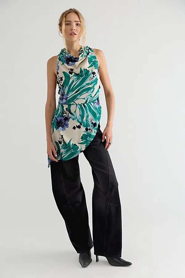 Free People Courtney Printed Tunic