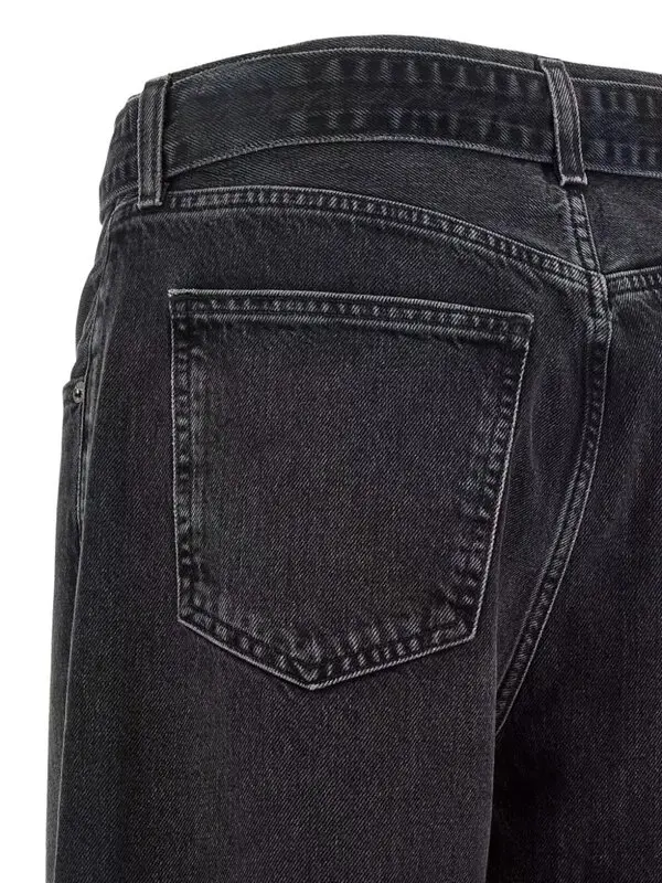 AGOLDE Belted Turn-up Jeans