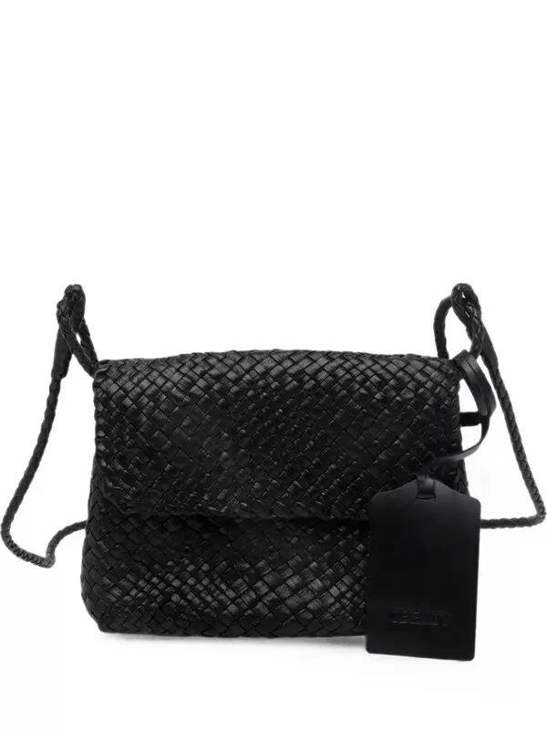 IBELIV Paris Woven Leather Cross Body Bag