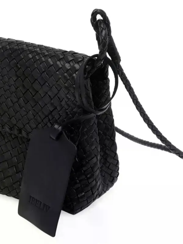 IBELIV Paris Woven Leather Cross Body Bag