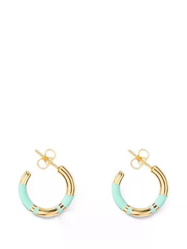 AURÉLIE BIDERMANN Mini Positano Hoop Earrings