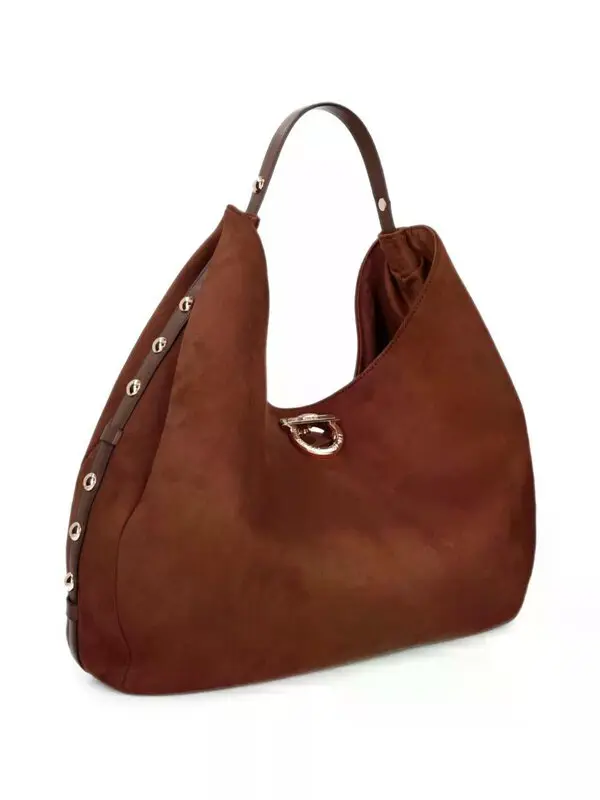 Liu Jo Large Bag With Studs - Brown
