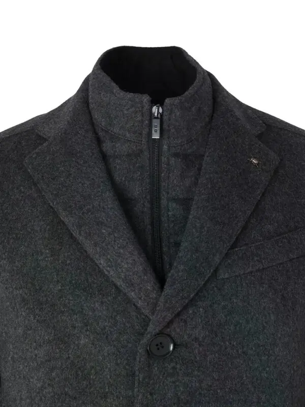 Corneliani Layered Single-breasted Coat