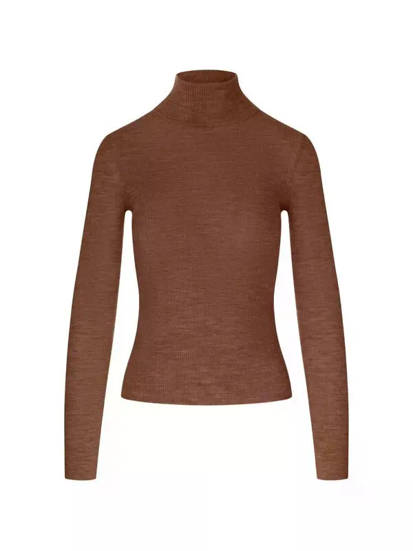 Max Mara Ribbed-knit Roll-neck Sweater
