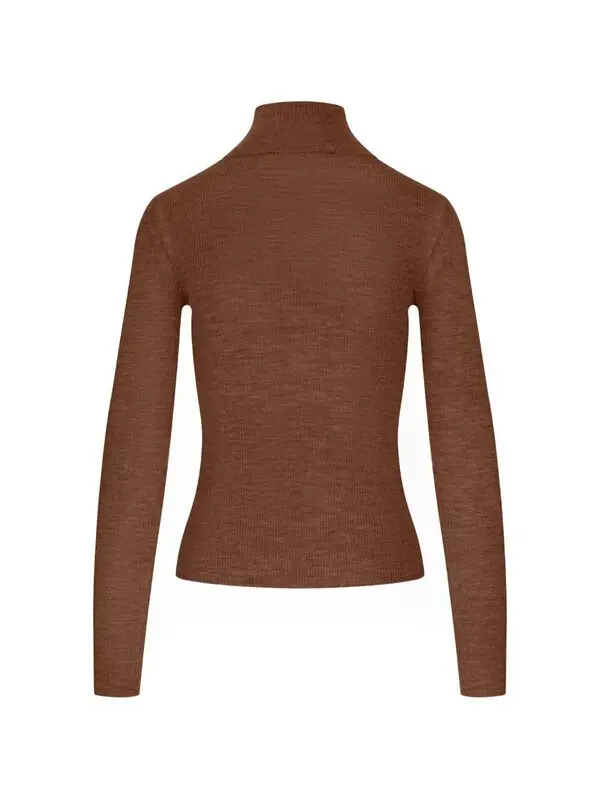 Max Mara Ribbed-knit Roll-neck Sweater