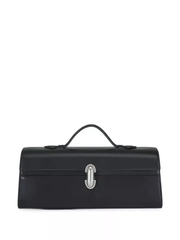 Savette Leather Top-handle Tote Bag