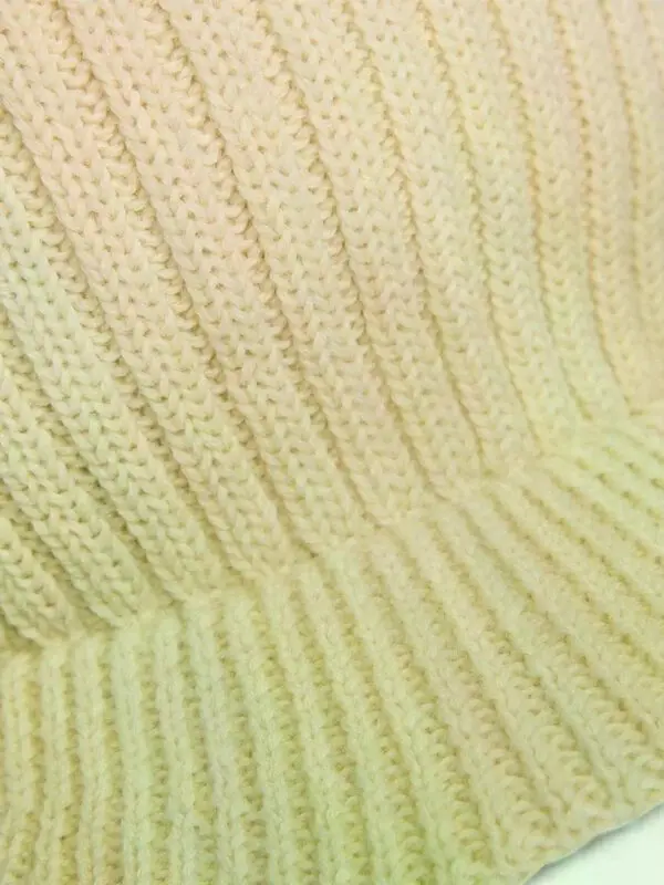 Adidas Wales Bonner Y3 Ribbed-knit Visor Beanie Hat