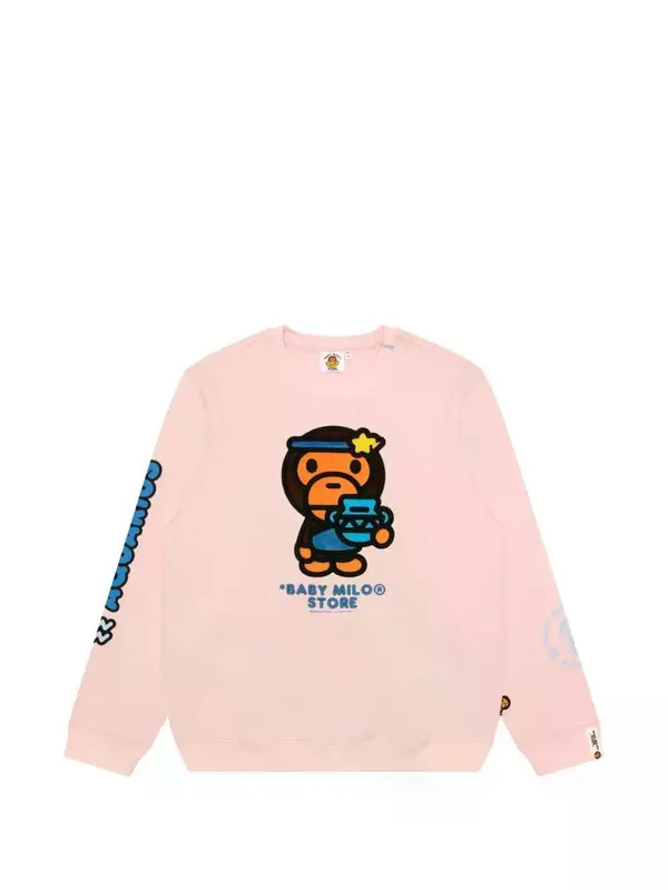 A BATHING APE Baby Milo Graphic-print Sweatshirt