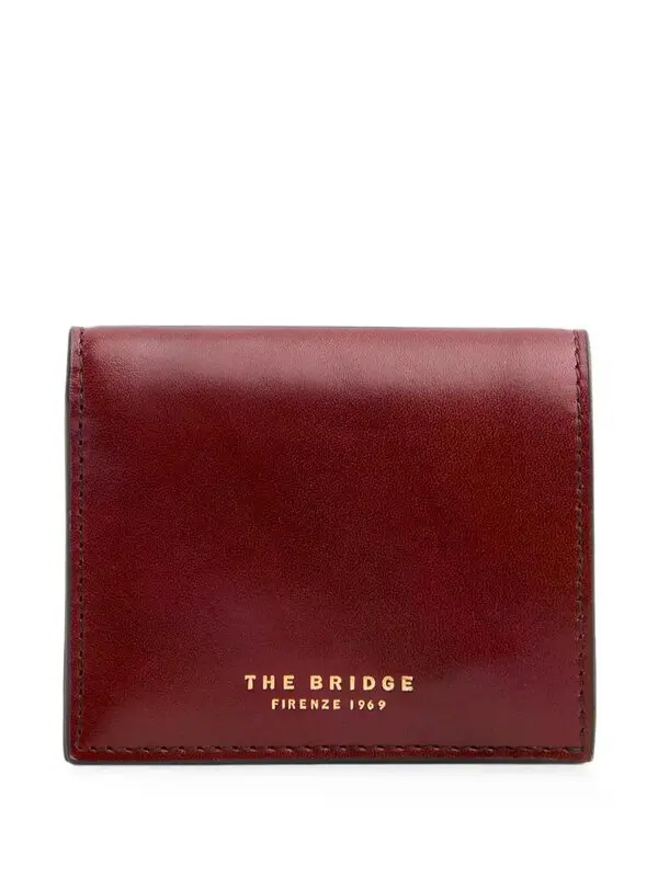 THE BRIDGE Lara Logo-print Leather Wallet