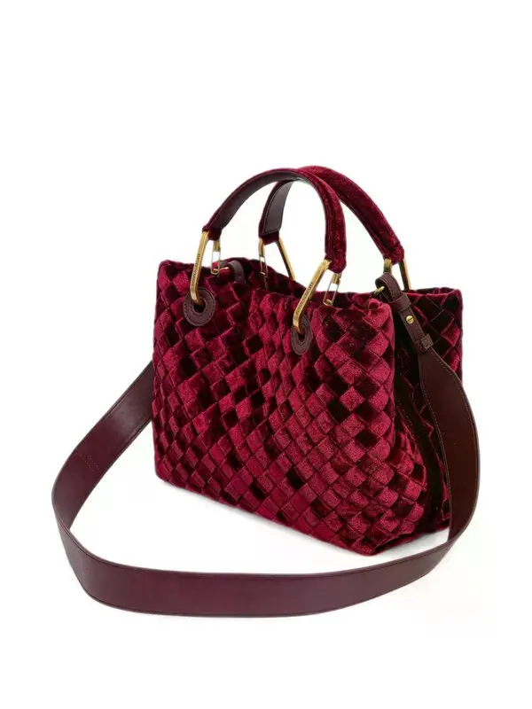 Emporio Armani Woven-effect Tote Bag