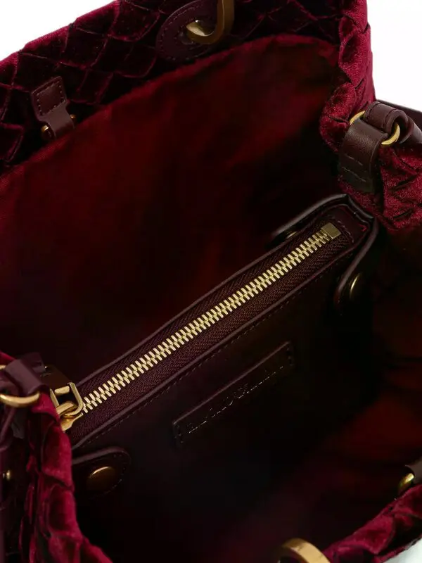 Emporio Armani Woven-effect Tote Bag