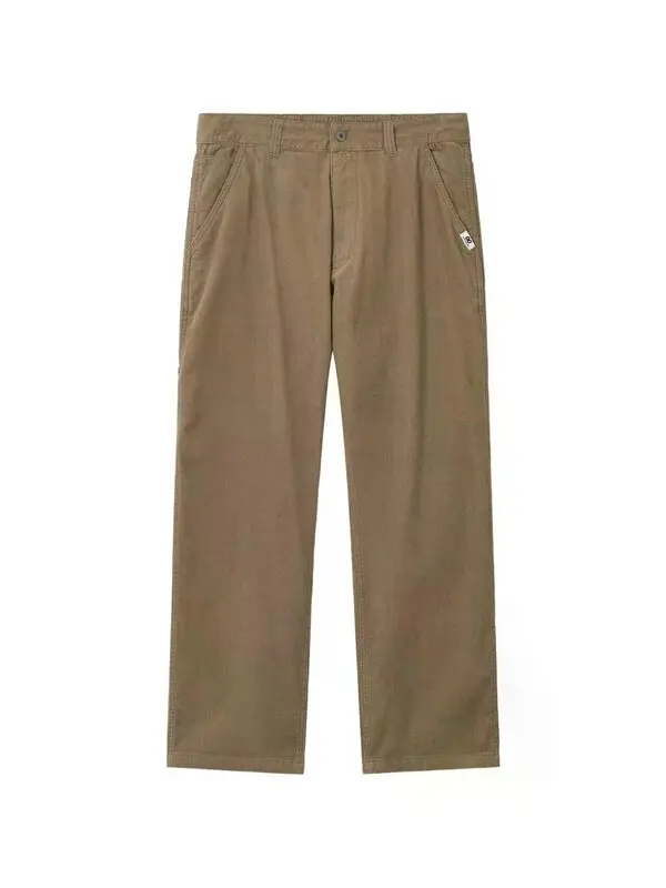 CHOCOOLATE Corduroy-effect Straight-leg Trousers