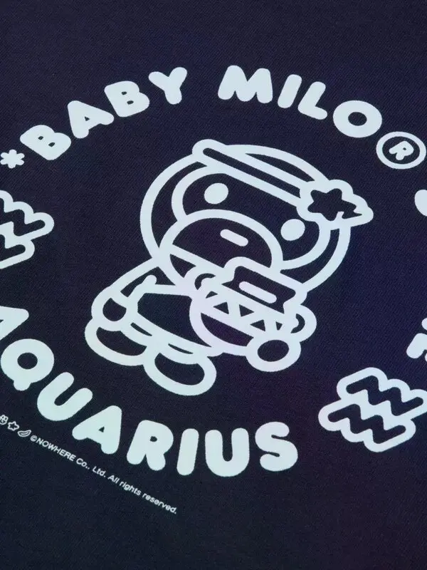A BATHING APE Baby Milo Graphic-print Hoodie