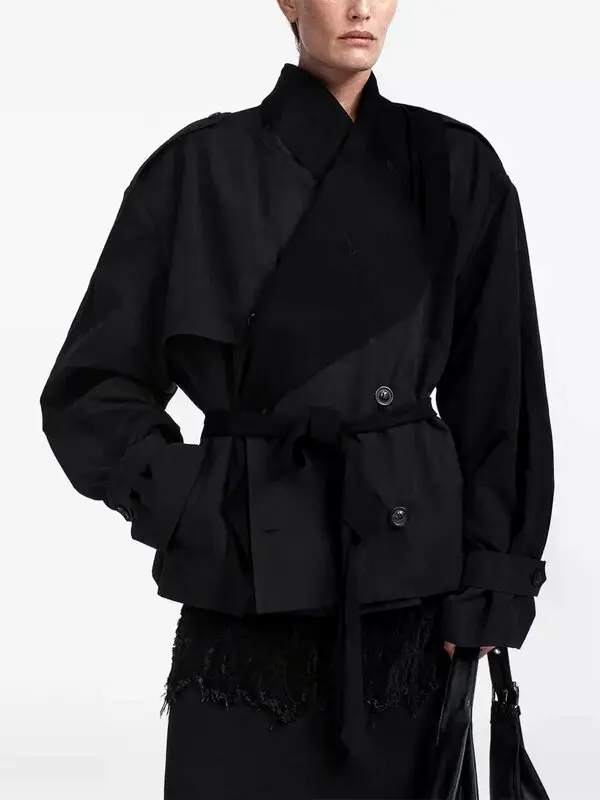 MAISON MARGIELA Fusion Jersey Trench Coat