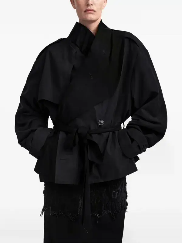 MAISON MARGIELA Fusion Jersey Trench Coat