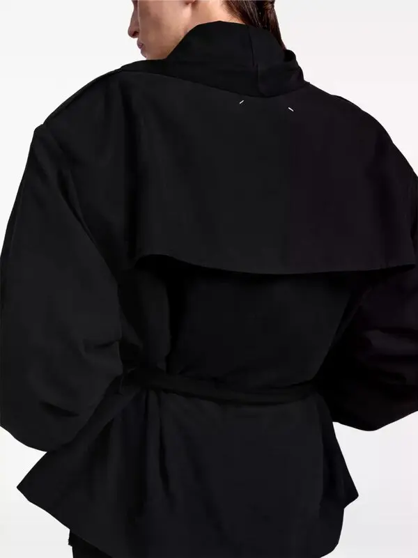 MAISON MARGIELA Fusion Jersey Trench Coat