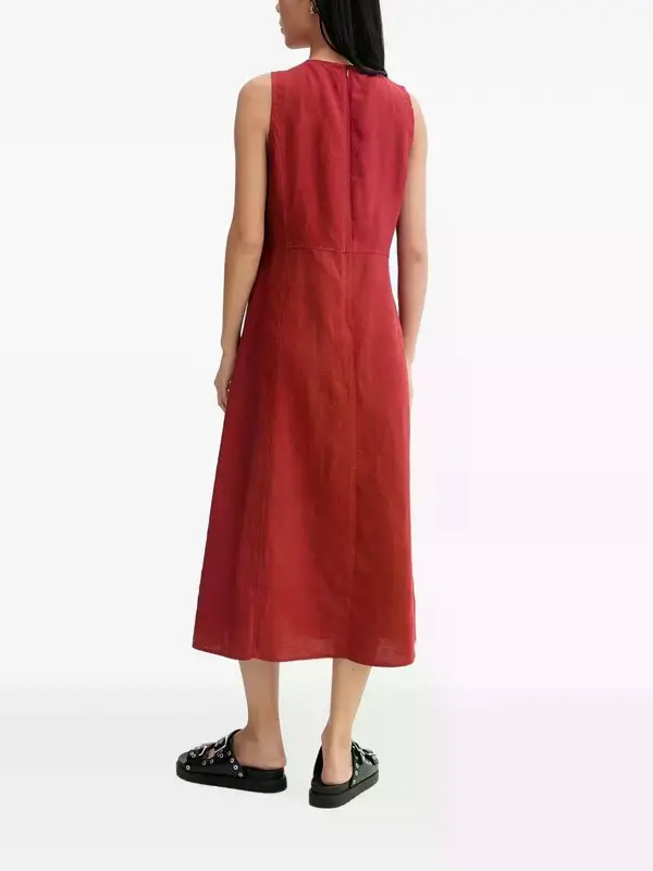 Marc O'polo Sleeveless Panelled Midi Dress