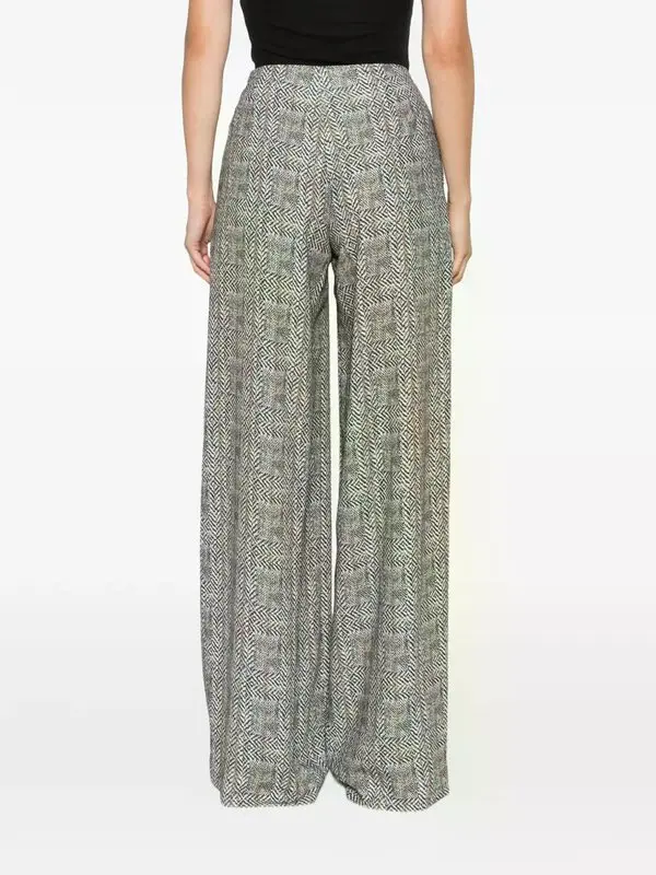 Ermanno Scervino Chevron Drawstring Trousers