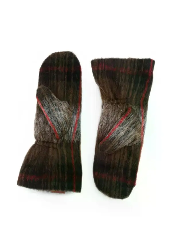 Ruslan Baginskiy Checked Gloves