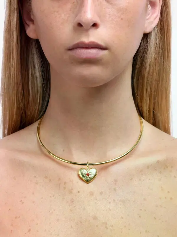 ESHVI Heart Necklace
