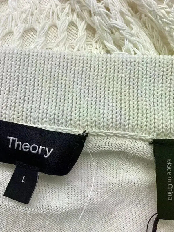 Theory 2020s Knit Lace Skirt