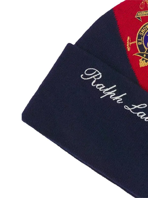 Polo Ralph Lauren Big Pony Logo-embroidered Beanie Hat
