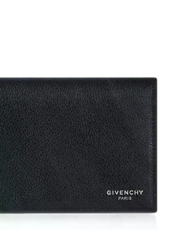 Givenchy Long Wallet In Grained Leather