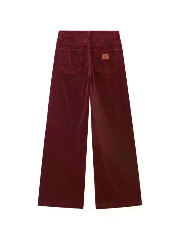 CHOCOOLATE Corduroy Wide-leg Trousers