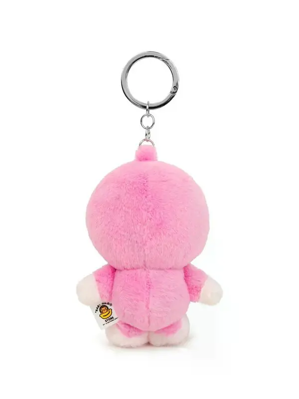 A BATHING APE Baby Milo Plush Keyring - Pink