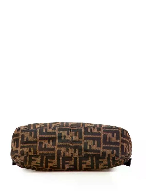 Fendi 2000-2010 Zucca Canvas Shoulder Bag