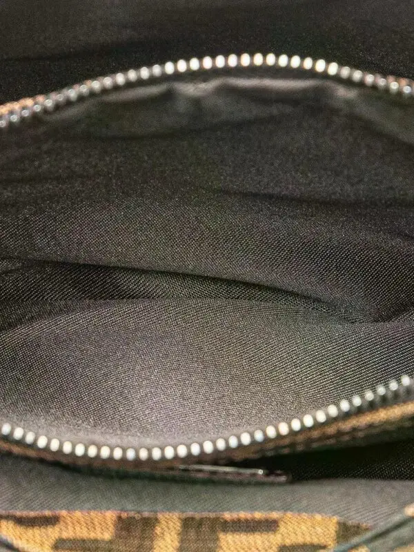 Fendi 2000-2010 Zucca Canvas Shoulder Bag