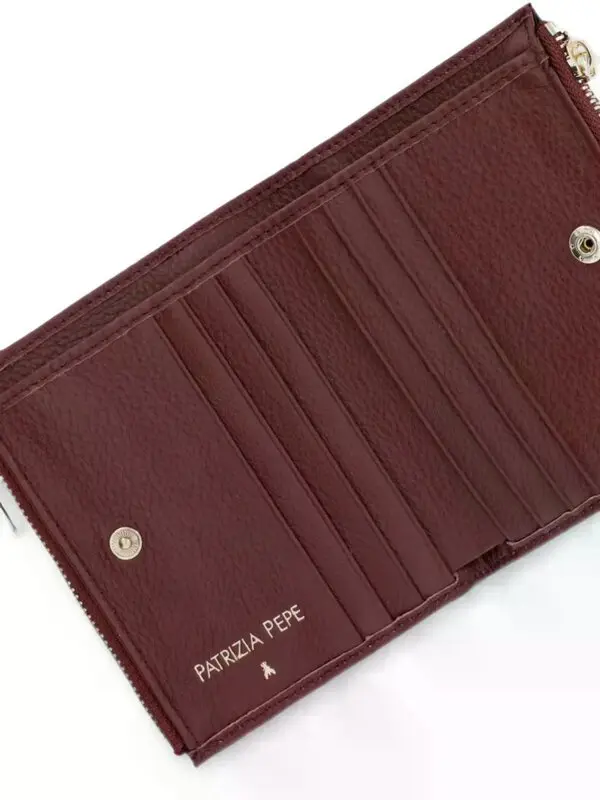 Patrizia Pepe Logo-plaque Leather Wallet