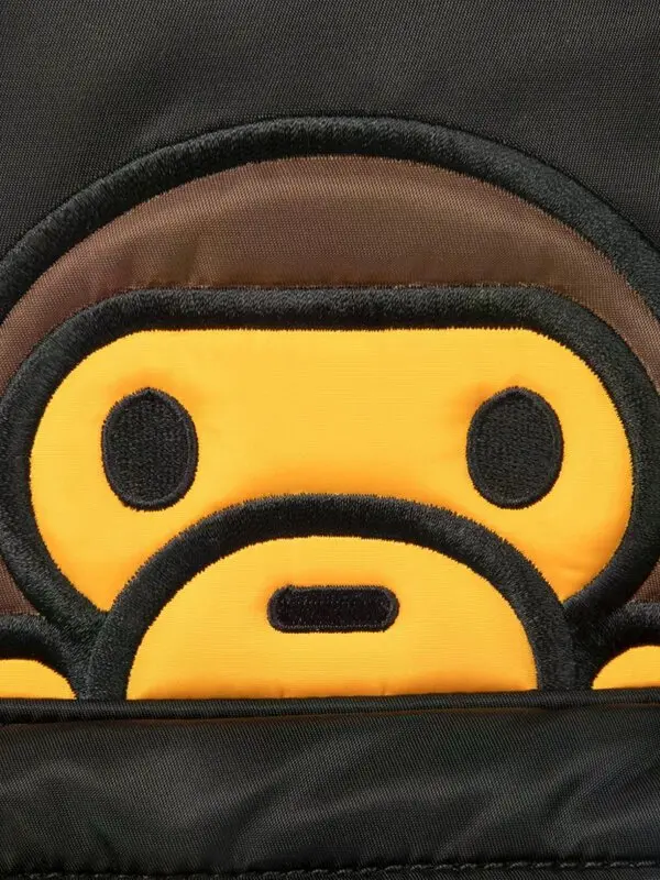 A BATHING APE Baby Milo Appliqué Backpack