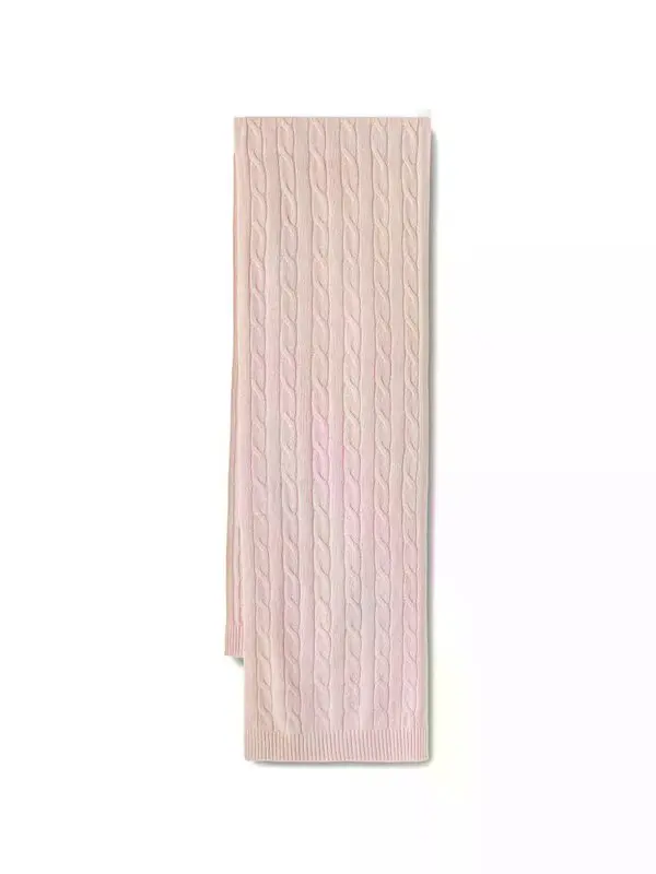 Gant Cable-knit Scarf - Pink