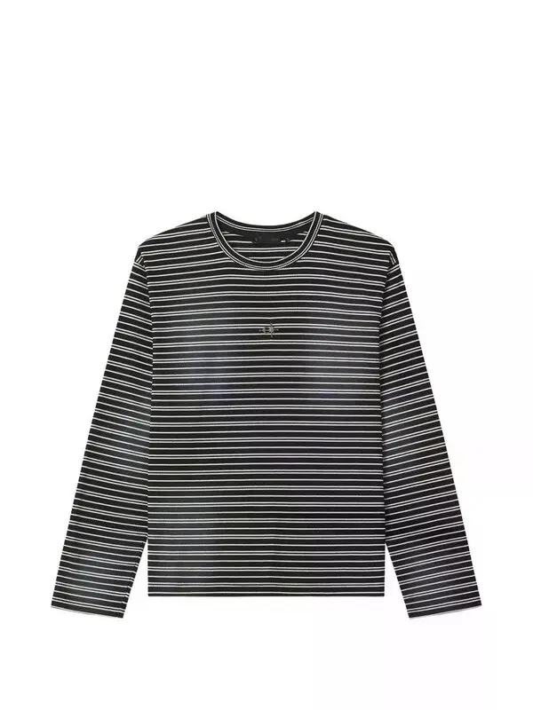 FIVE CM Striped Long-sleeve T-shirt