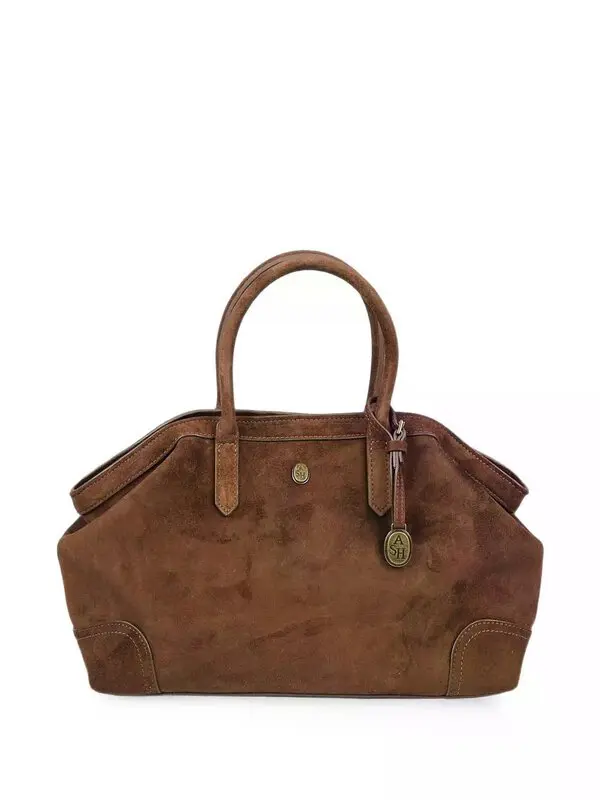 Ash Justine Suede Tote Bag - Brown