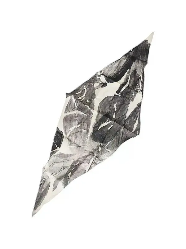 ALYSI Abstract-print Scarf