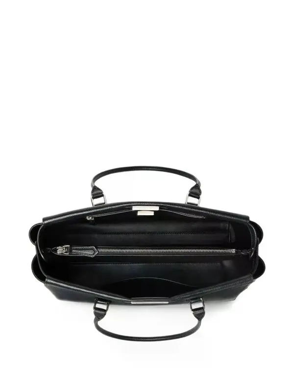 Fendi Small Peekaboo Grain-leather Tote Bag